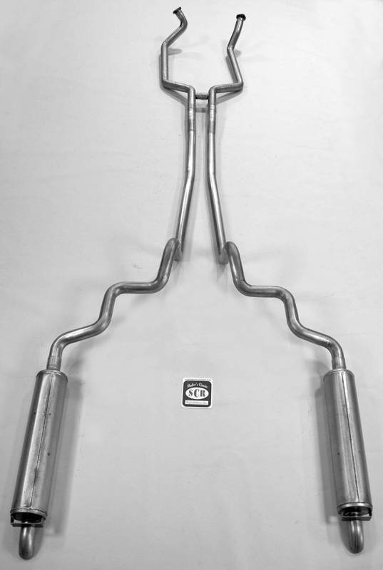1961-64 Full Size Ford Exhaust System 352, 390, 406 CID Dual Turbo